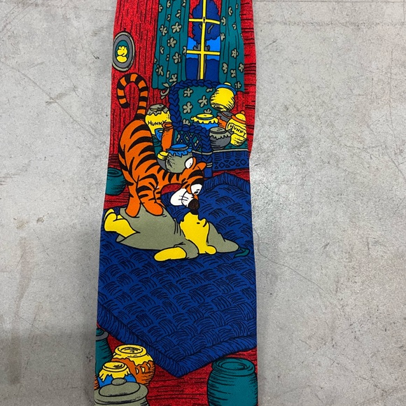 Disney | Accessories | Disney Tigger Pooh 0 Silk Made In Italy Tie ...